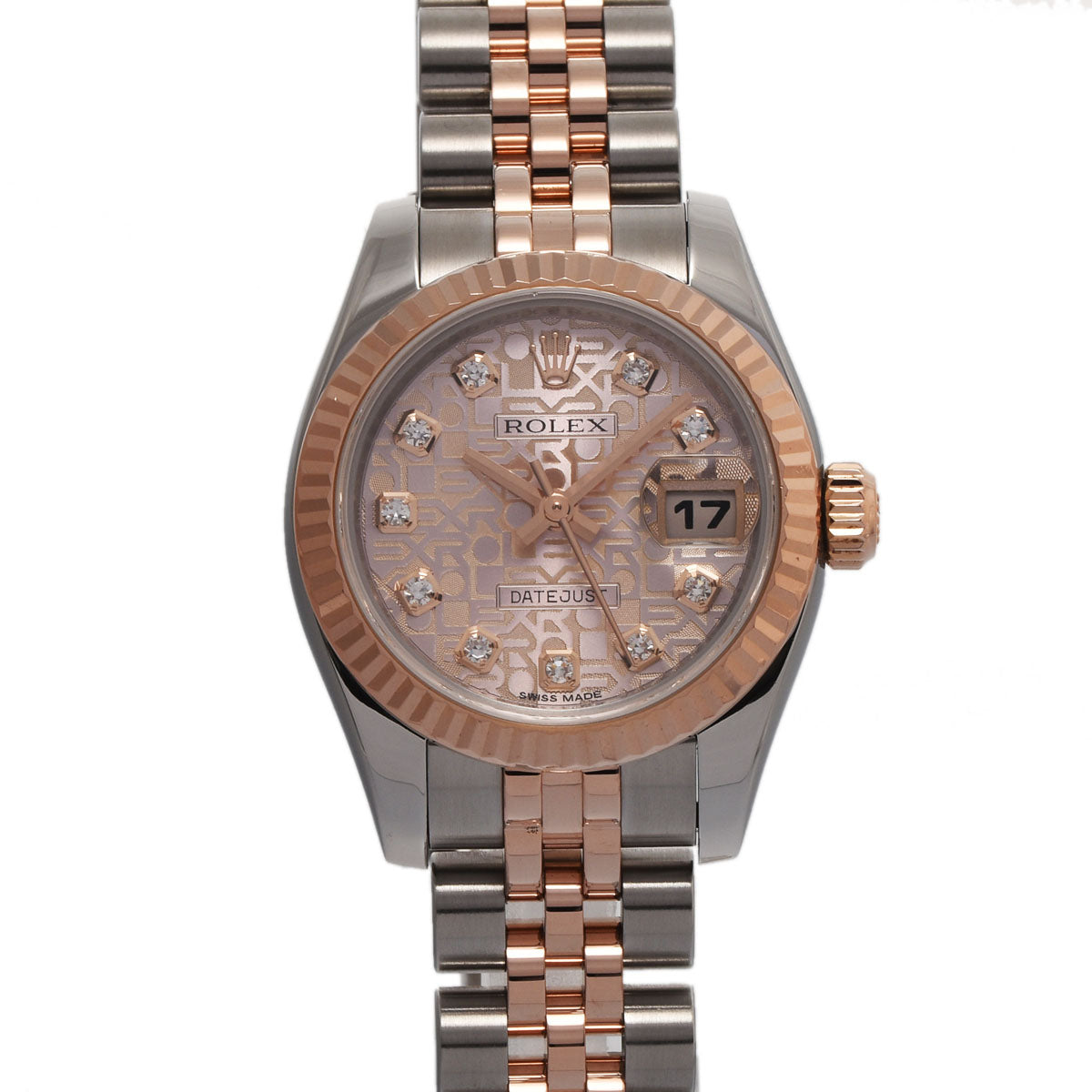 ロレックスデイトジャスト 10Pダイヤ レディース 腕時計 179171G ROLEX 中古 – 銀蔵オンライン
