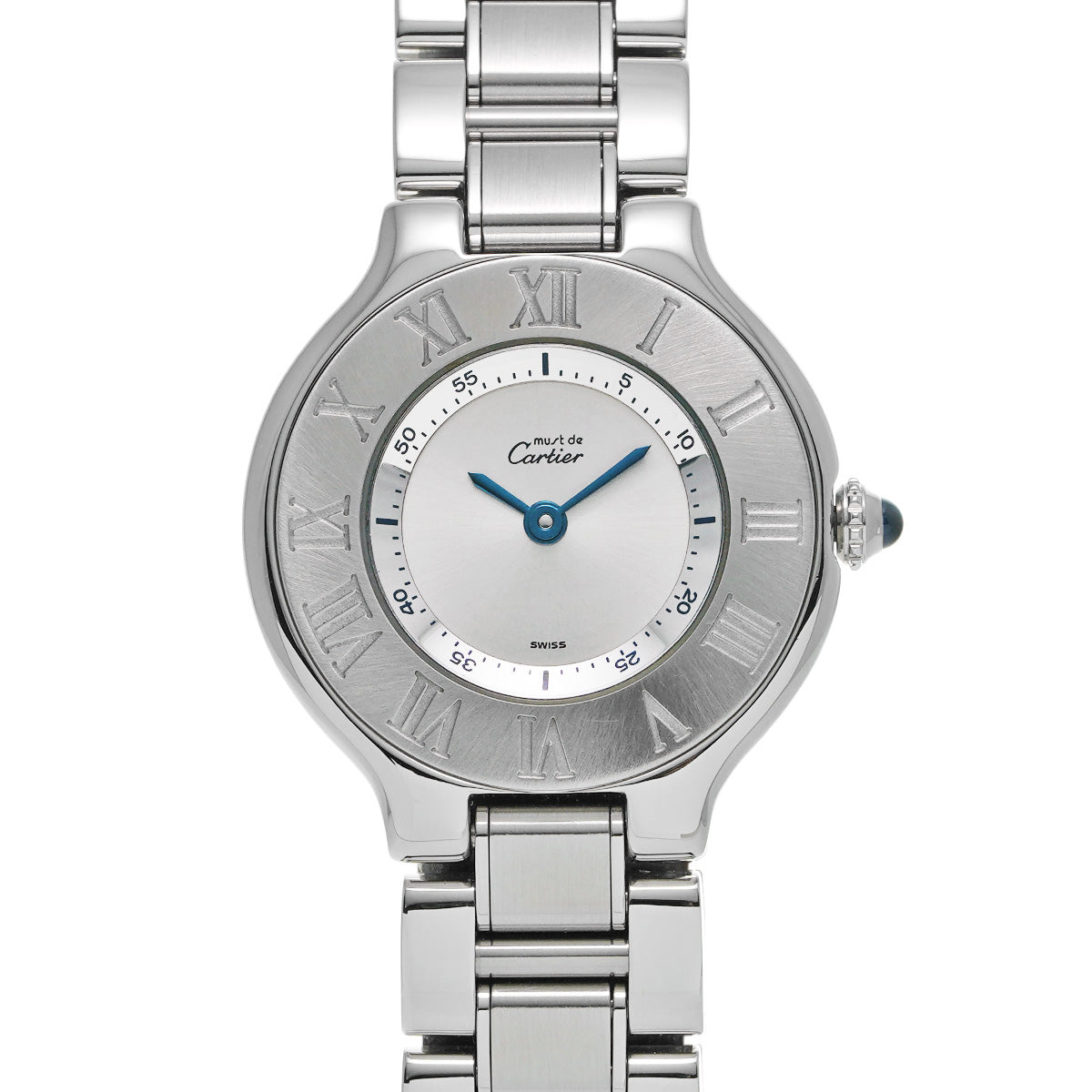 カルティエマスト21 SM レディース 腕時計 W10109T2 CARTIER 中古 – 銀蔵オンライン