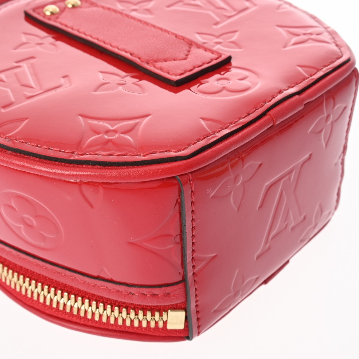 ルイ ヴィトン モノグラム ヴェルニ ミニ ボワットシャポー 斜め掛け ショルダーバッグ M90498 ルージュ LOUIS VUITTON 【中古】 ルイヴィトン ミニ ボワットシャポー 14125 ルージュ レディース