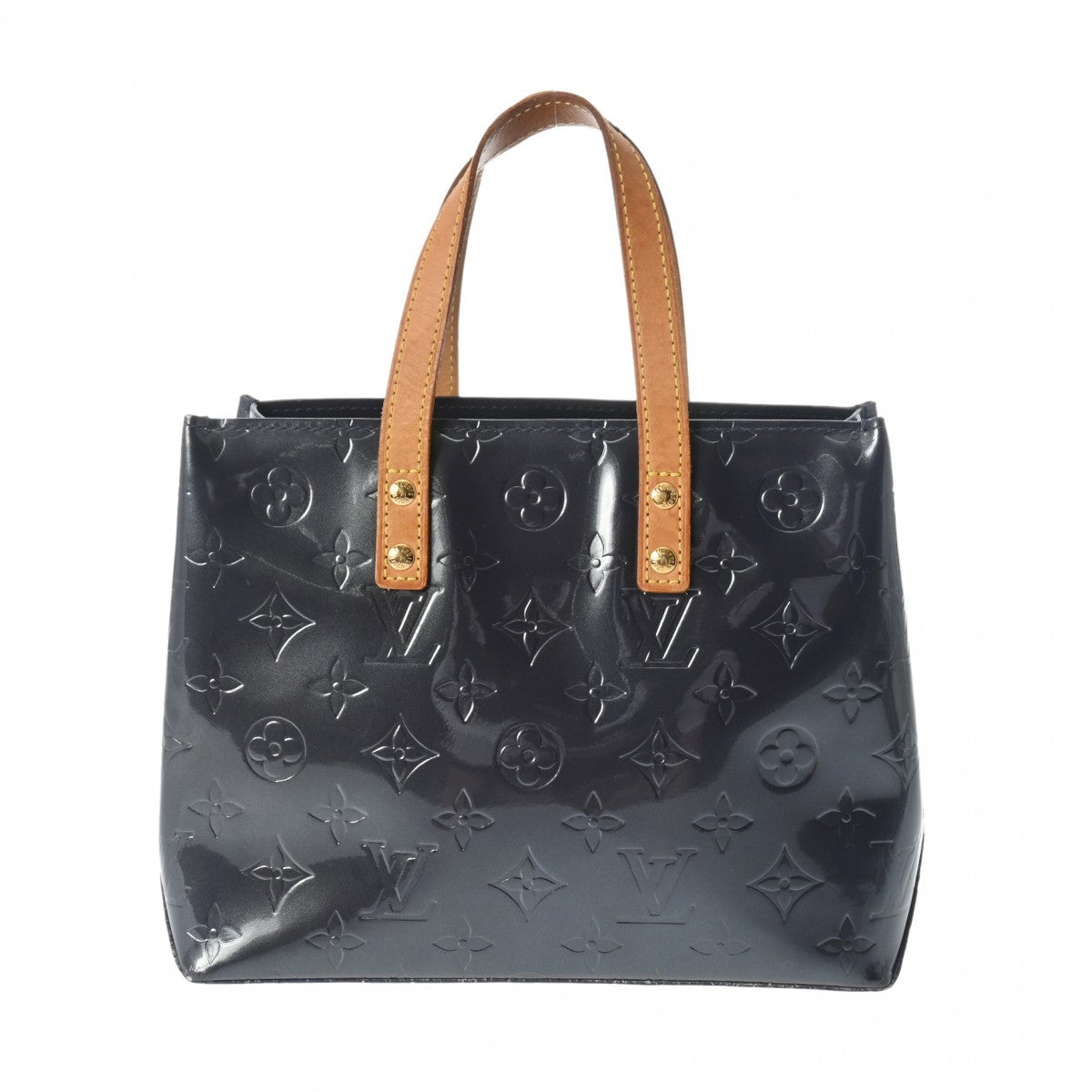 ルイヴィトンリード PM 14125 アンディゴ レディース モノグラムヴェルニ ハンドバッグ M91335 LOUIS VUITTON 中古 ...