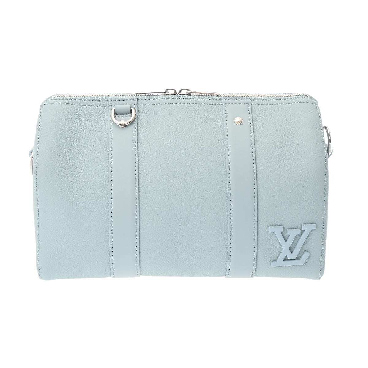 ルイヴィトンアエログラム シティキーポル ブルーヌアージュ メンズ トリヨンレザー ショルダーバッグ M23725 LOUIS VUITTON ...