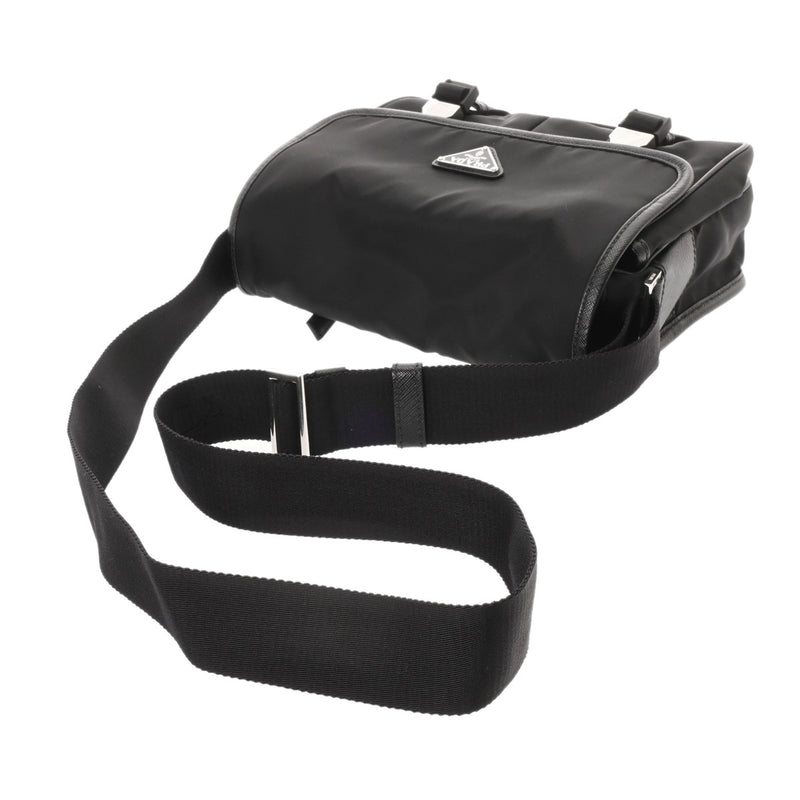 プラダ ブラック ユニセックス ナイロン ショルダーバッグ 2VD769 PRADA 中古 – 銀蔵オンライン