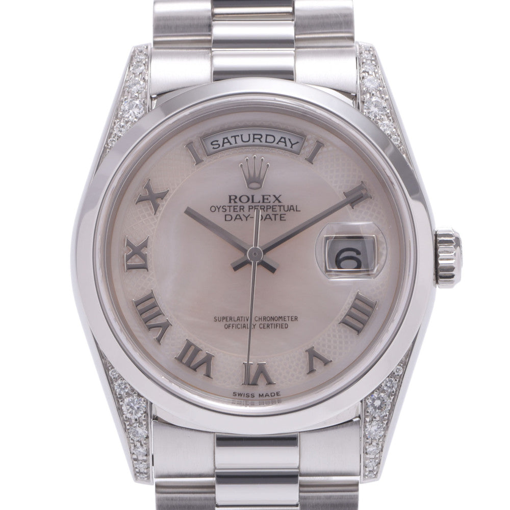 ロレックスデイデイト ラグダイヤ メンズ 腕時計 18296 ROLEX 中古 – 銀蔵オンライン