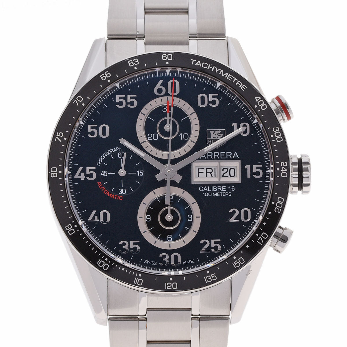 タグホイヤーカレラ クロノ デイデイト メンズ 腕時計 CV2A10.BA0796 TAG HEUER 中古 – 銀蔵オンライン