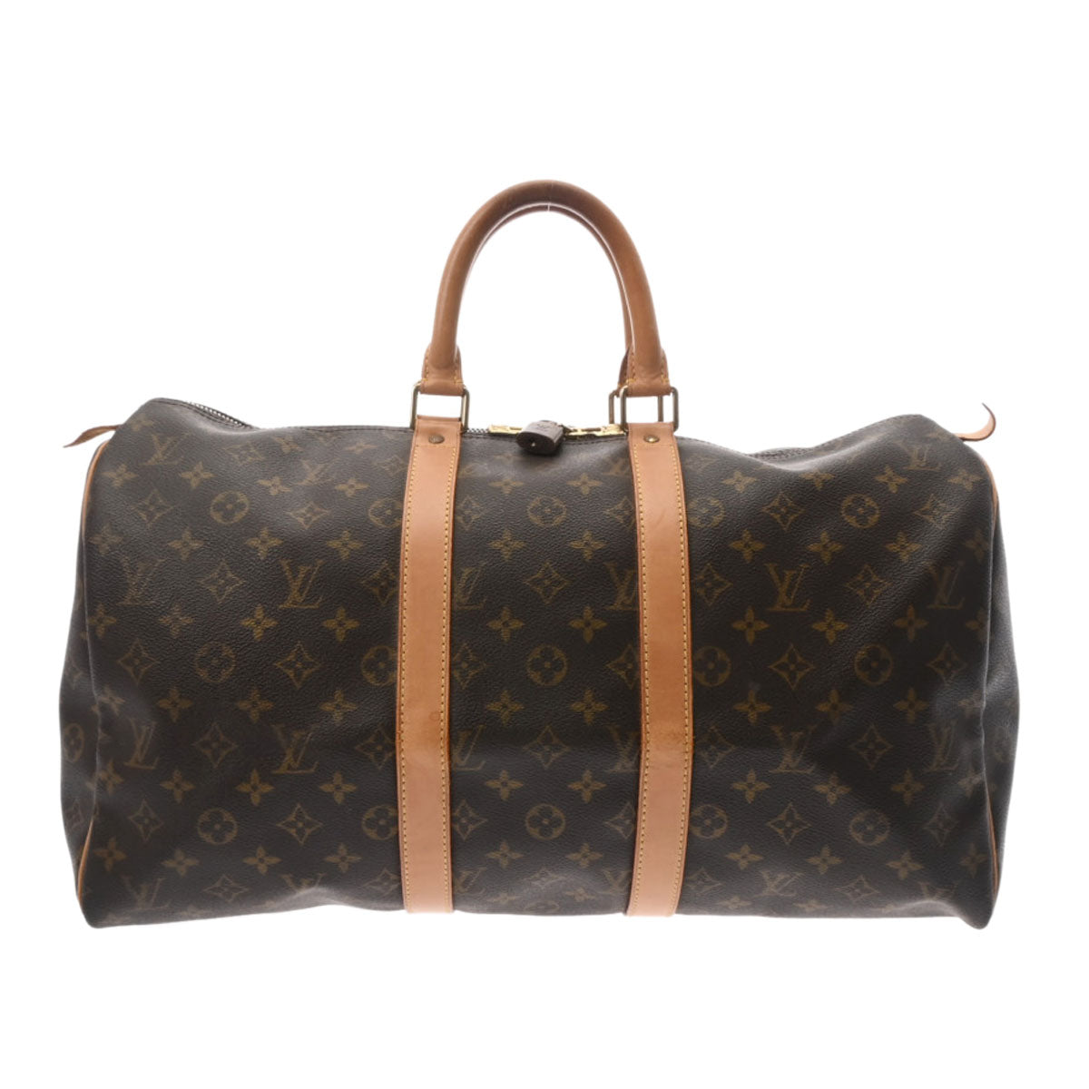 ルイヴィトンキーポル45 USA製 14145 ブラウン レディース モノグラムキャンバス ボストンバッグ M41428 LOUIS VUITTON 中古 – 銀蔵オンライン