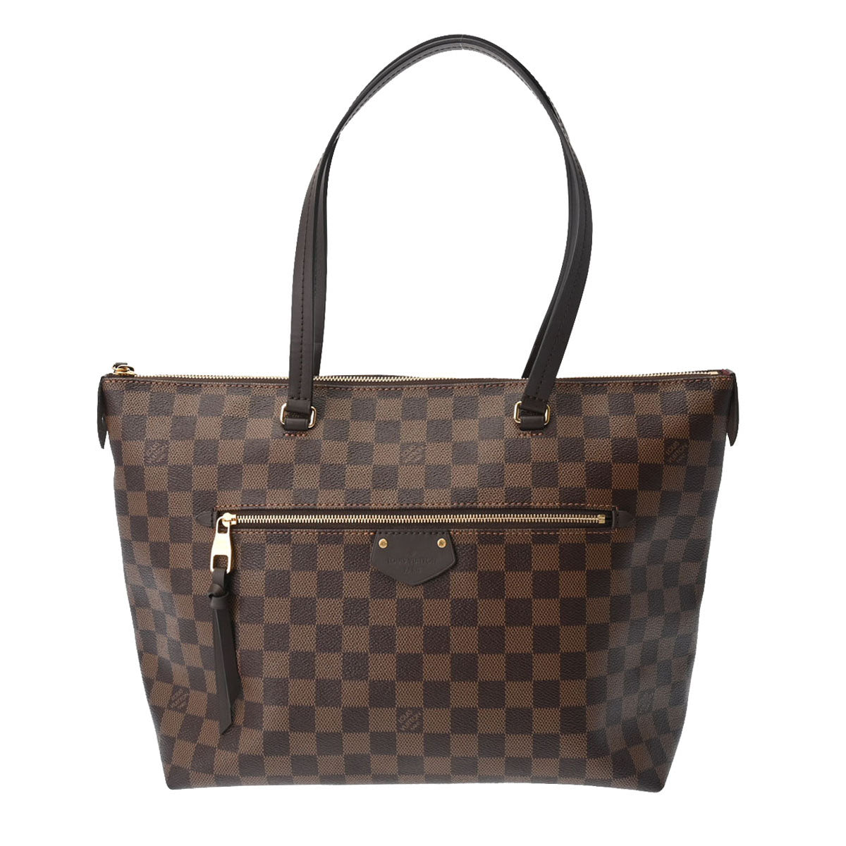 ルイヴィトンイエナMM 14137 ブラウン レディース ダミエキャンバス トートバッグ N41013 LOUIS VUITTON 中古 ...