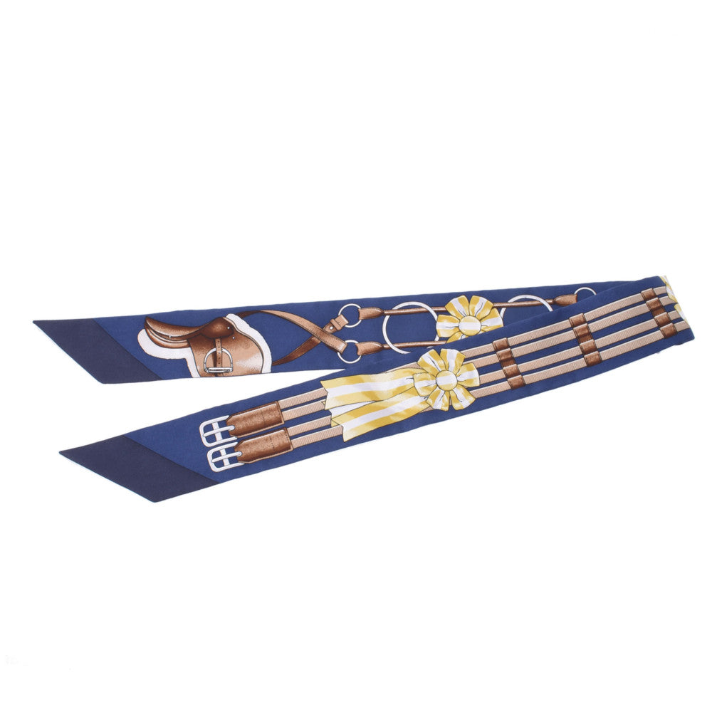 Hermes Tilly Jumping / Jumping Navy Women's Scarf Hermes – 銀蔵オンライン