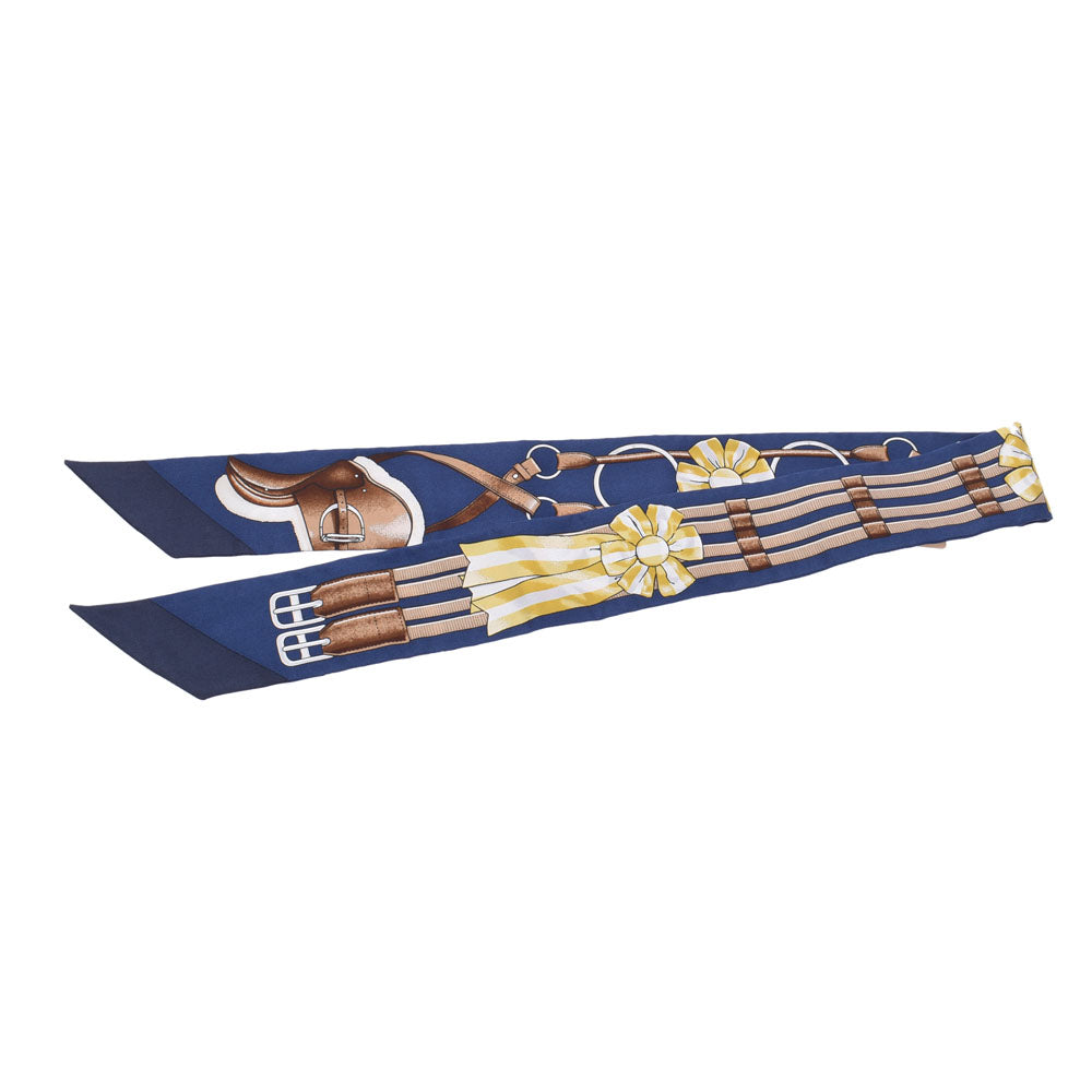 Hermes Tilly Jumping / Jumping Navy Women's Scarf Hermes – 銀蔵オンライン